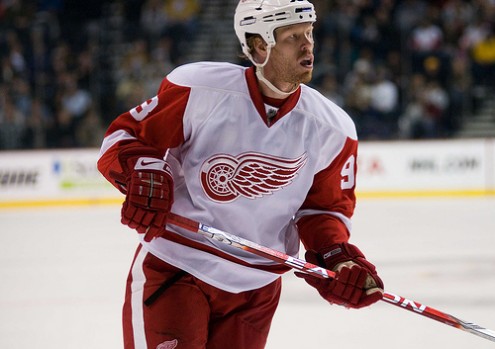 Q & A with Johan Franzen of the Detroit Red Wings - The Hockey Writers ...