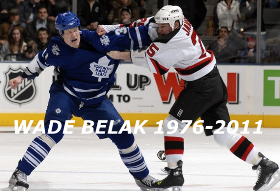 Wade Belak won’t be the last – time to outlaw fighting in the NHL