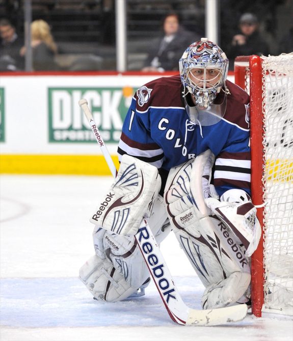 Semyon Varlamov Shining During Avs' Fast Start - The Hockey Writers ...