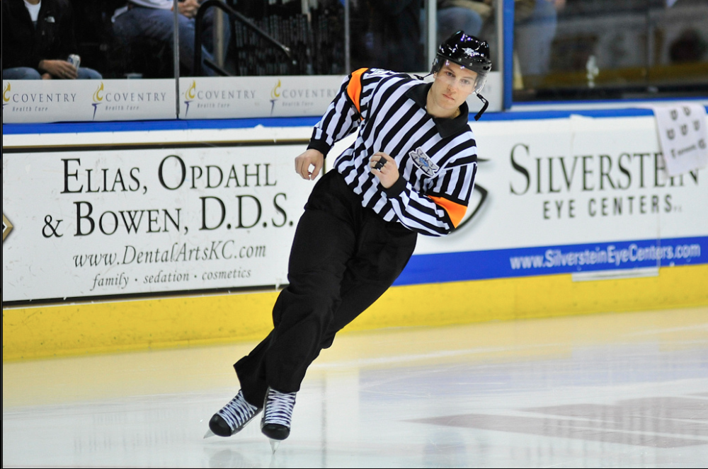 CHL Referee Peter Tarnaris Up Close | The Hockey Writers