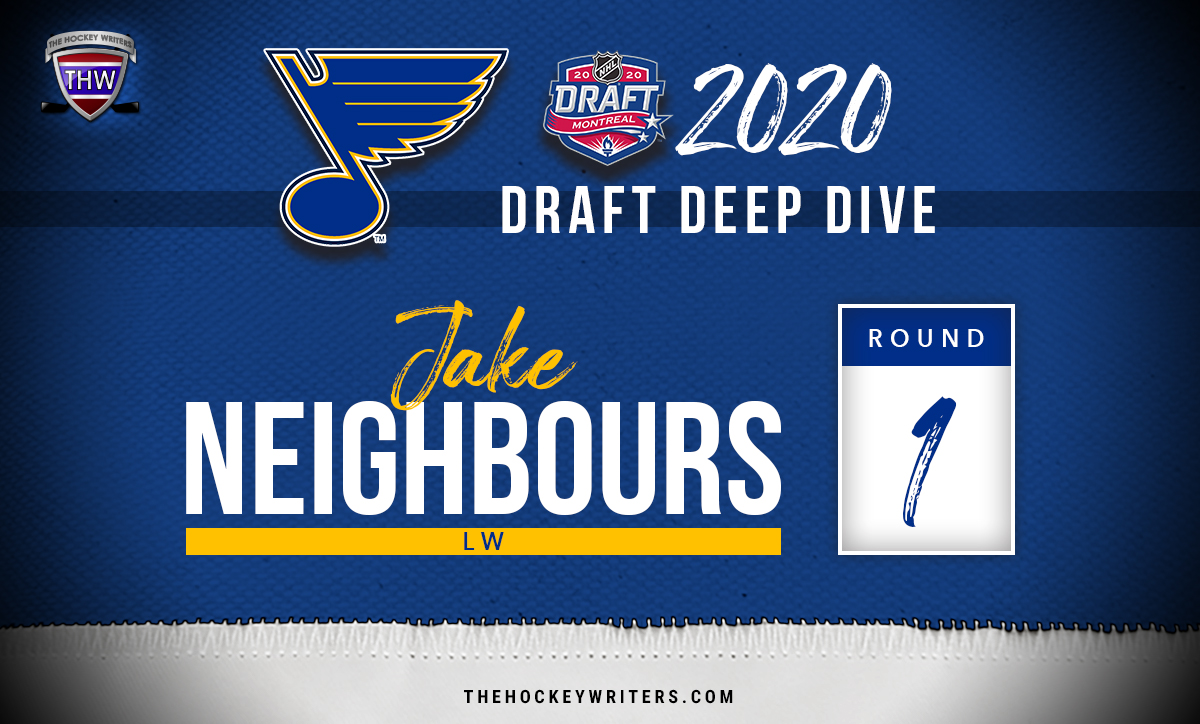 St. Louis Blues' 2020 Draft Deep Dive: Jake Neighbours