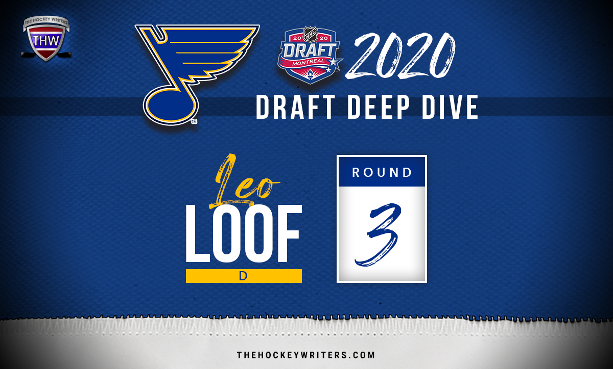 St. Louis Blues' 2020 Draft Deep Dive: Defenseman Leo Lööf