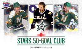 Dallas Stars' 50-Goal Scorers - The Hockey Writers - Stars History ...
