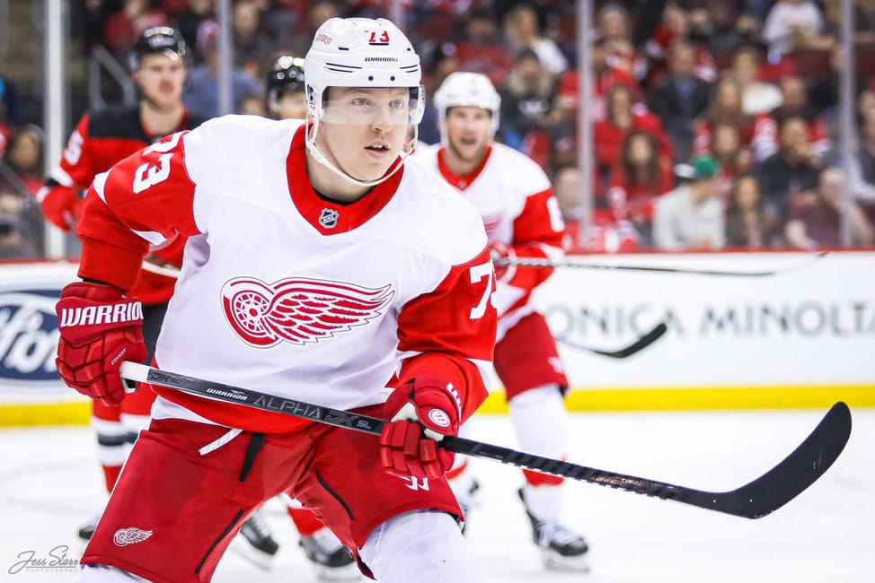 Adam Erne: Bio, Stats, News & More - The Hockey Writers