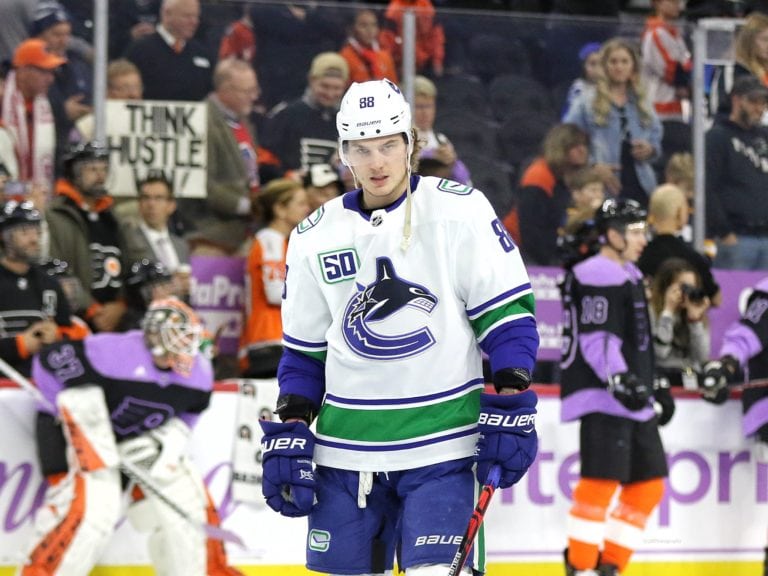 Vancouver Canucks' Adam Gaudette Enjoys Breakout Season