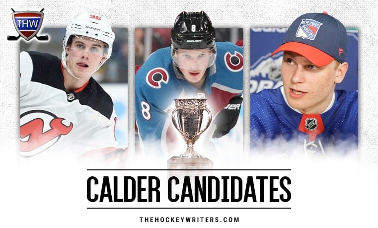 NHL Trophy Talk: 31 Calder Candidates - The Hockey Writers - NHL ...