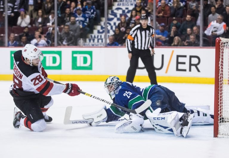 New Jersey Devils Fight Back to Beat Vancouver Canucks in Shootout