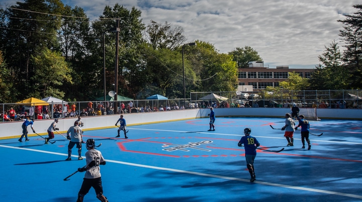 Washington Capitals Fuel Local Ball Hockey Explosion