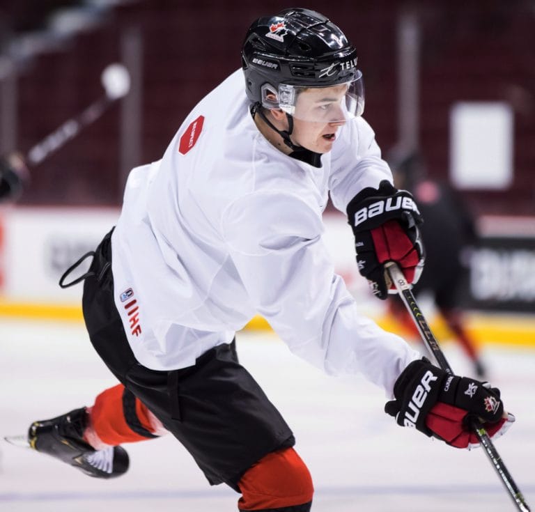 Vegas Golden Knights Prospect Cody Glass Is Shining for Team Canada