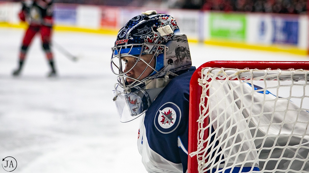 Winnipeg Jets 2021-22 Report Cards: Eric Comrie - The Hockey Writers ...