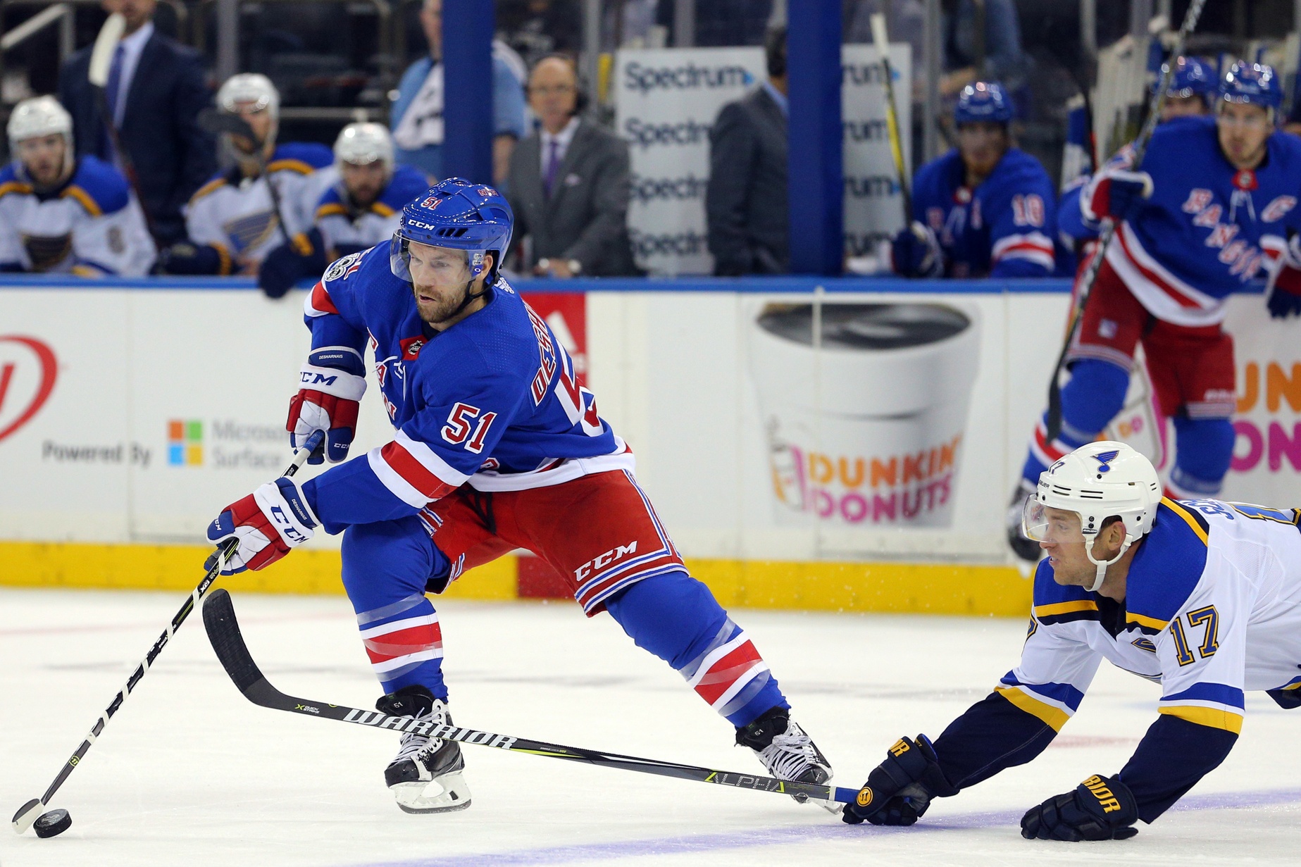 David Desharnais is an Early Season Surprise for the New York Rangers