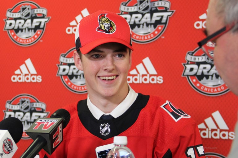 Ottawa Senators' Prospect Drake Batherson Gets His NHL Debut