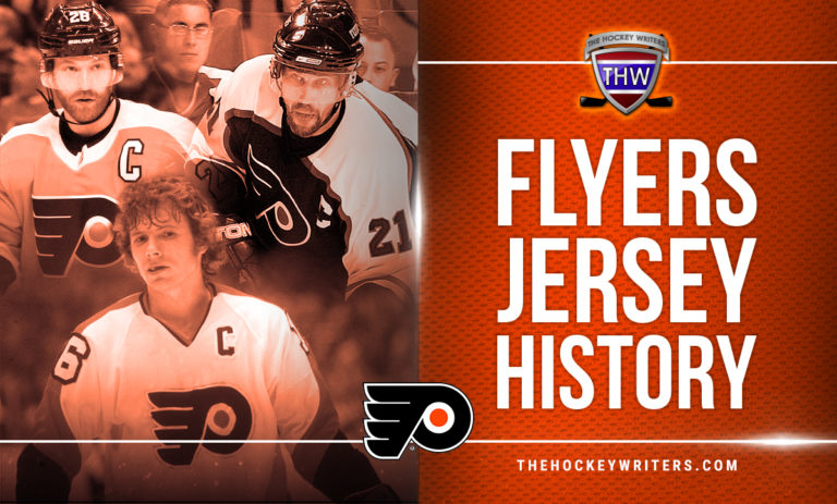 Philadelphia Flyers Jersey History - The Hockey Writers - Flyers ...