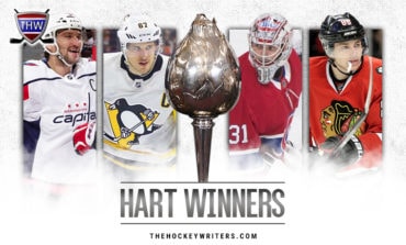 Ranking Every Hart Trophy Winner Since 2005 - The Hockey Writers ...