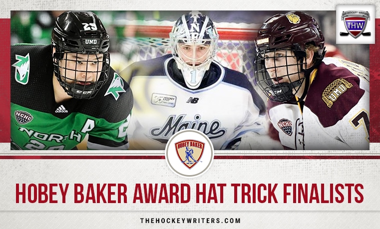 College Hockey Report: 2020 Hobey Baker Award Hat Trick Finalists