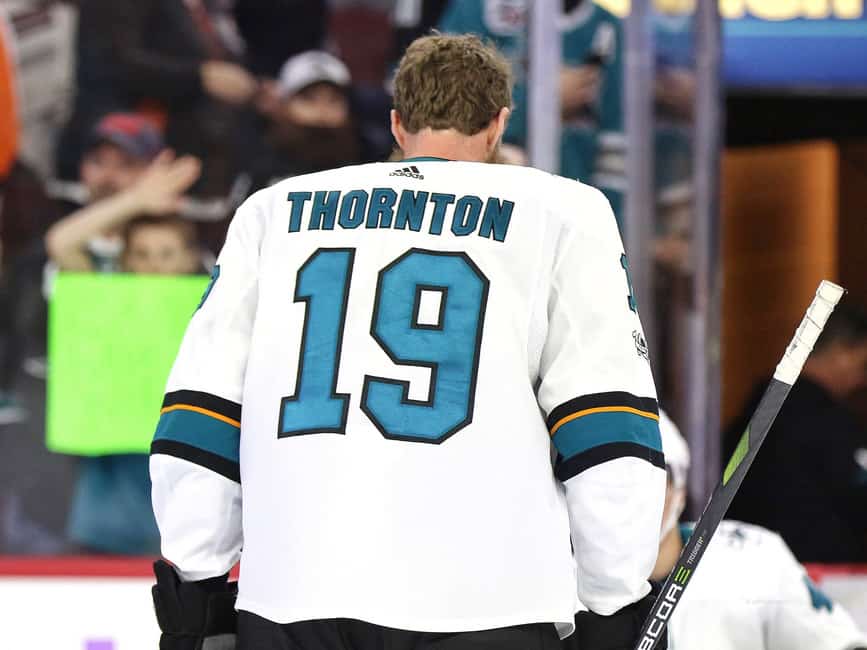 San Jose Sharks Have the Depth to Get Thornton His Cup