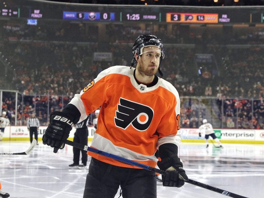 Flyers’ Kevin Hayes Paying Tribute to Late Brother During 2021-22 ...