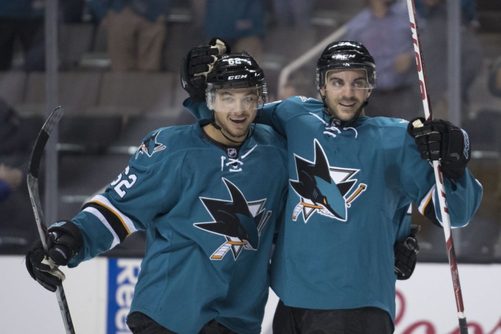 Kevin Labanc Debuts With Bite - The Hockey Writers - San Jose Sharks ...