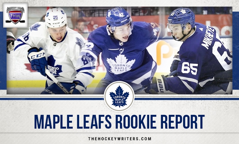 Maple Leafs Rookie Report: Engvall, Mikheyev Earning Trust of Teammates ...