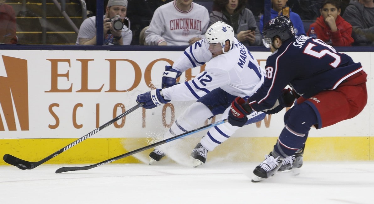 Columbus Blue Jackets Beat Maple Leafs - Remain Top of Metro Division