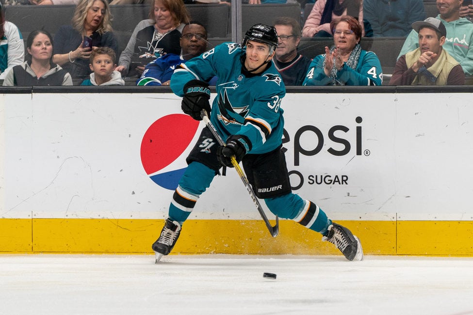 San Jose Sharks' Mario Ferraro Reaches 100th Game Milestone