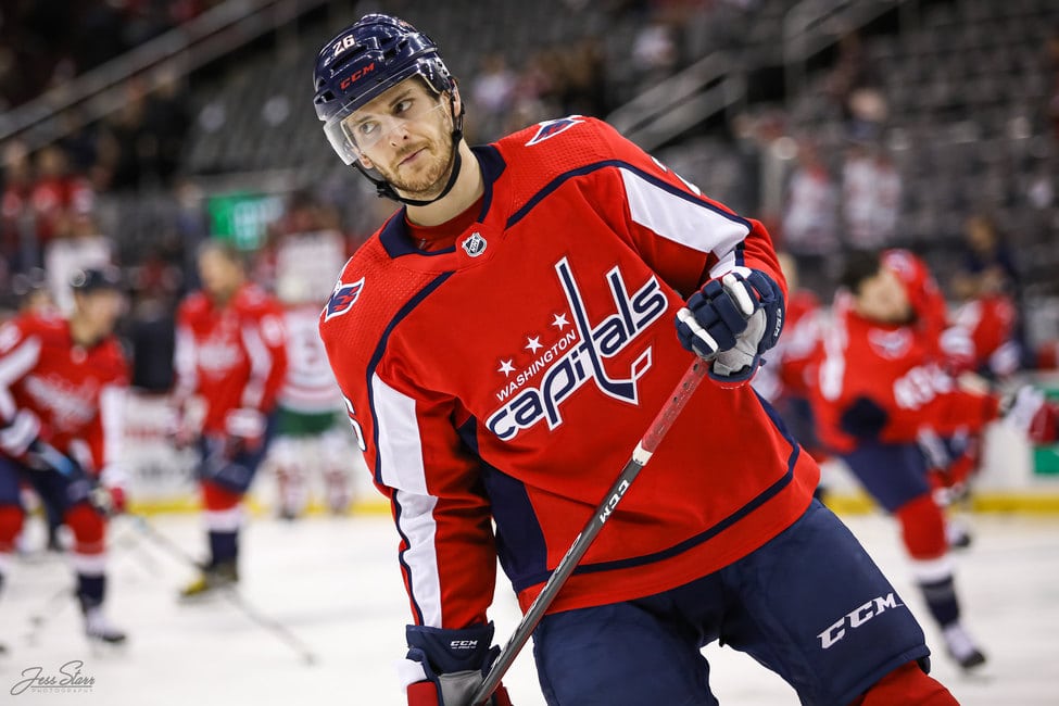 Oilers Reportedly Interested in Capitals Forward Nic Dowd - The Hockey ...