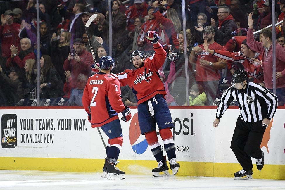 Washington Capitals Beat Calgary Flames - End Seven-Game Skid