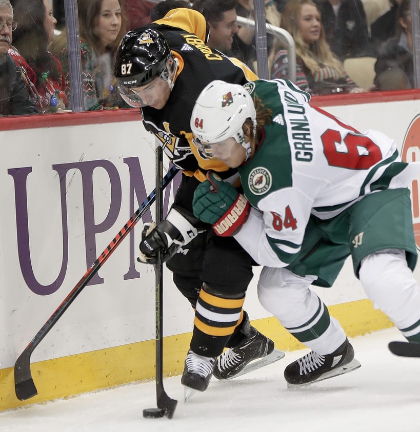 Pittsburgh Penguins Top Minnesota Wild - Bryan Rust Tallies Two