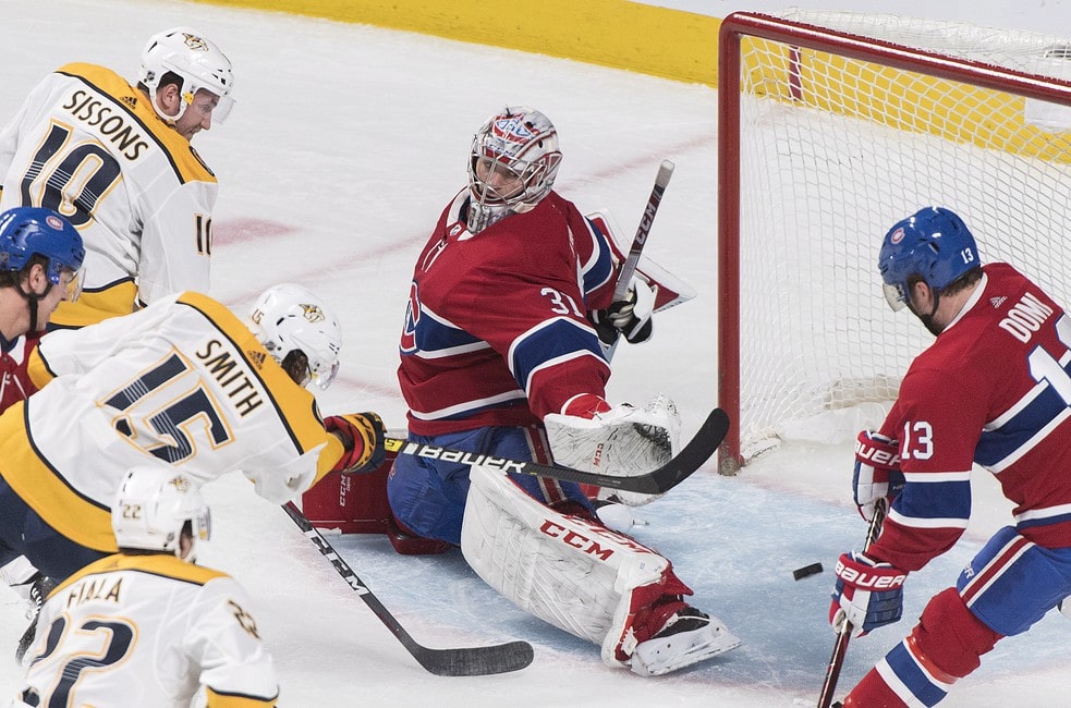 Nashville Predators Pounce on Montreal Canadiens - Smith Scores Two