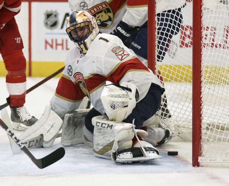 Florida Panthers Sneak Past Detroit Red Wings - Luongo Makes 33 Saves