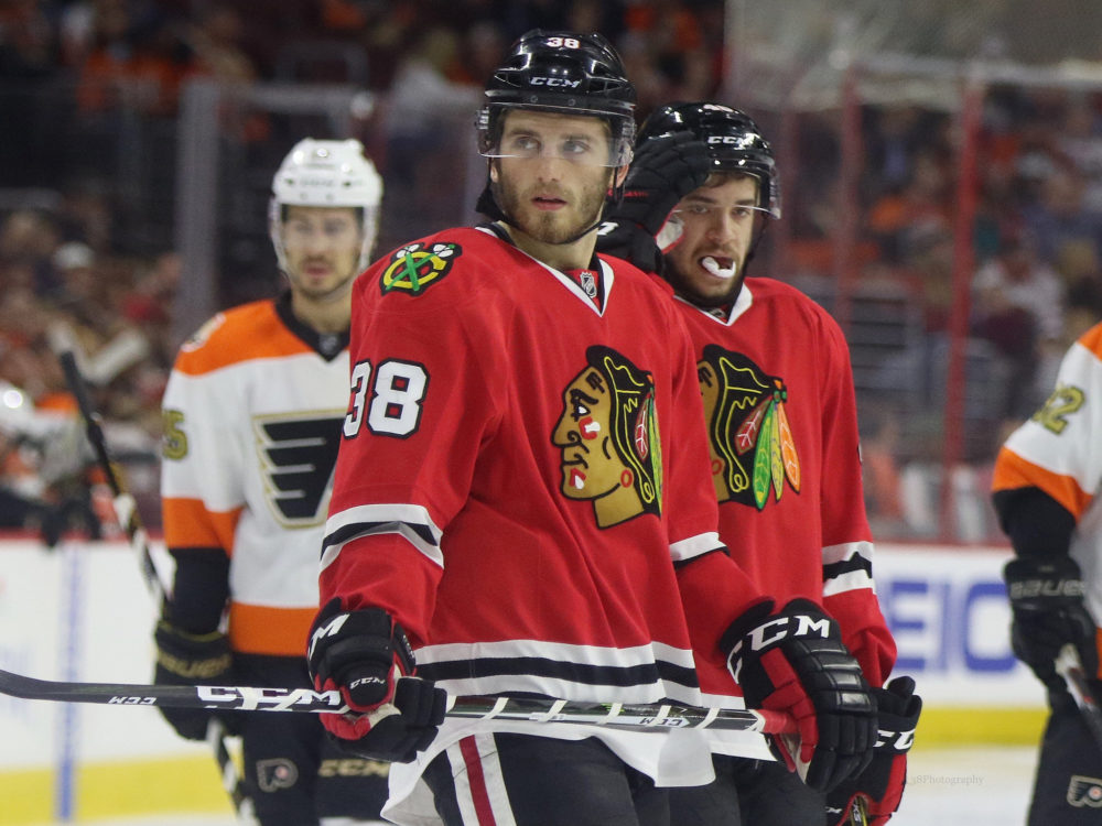 Chicago Blackhawks: Connecting Rising Stars Hartman & Hinostroza