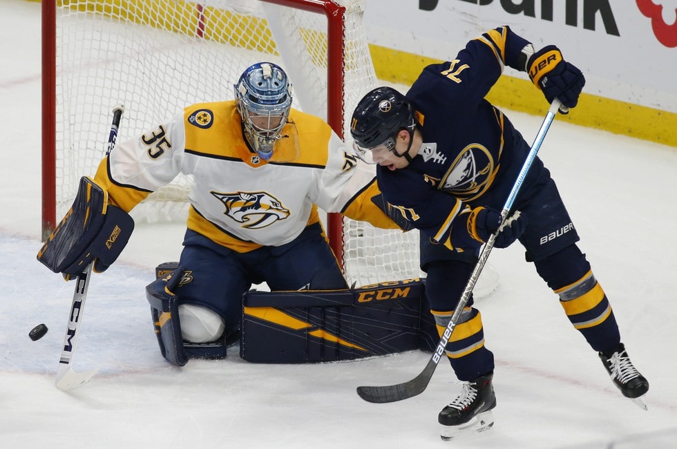 Nashville Predators Beat Buffalo Sabres - Johansen Gets Winner
