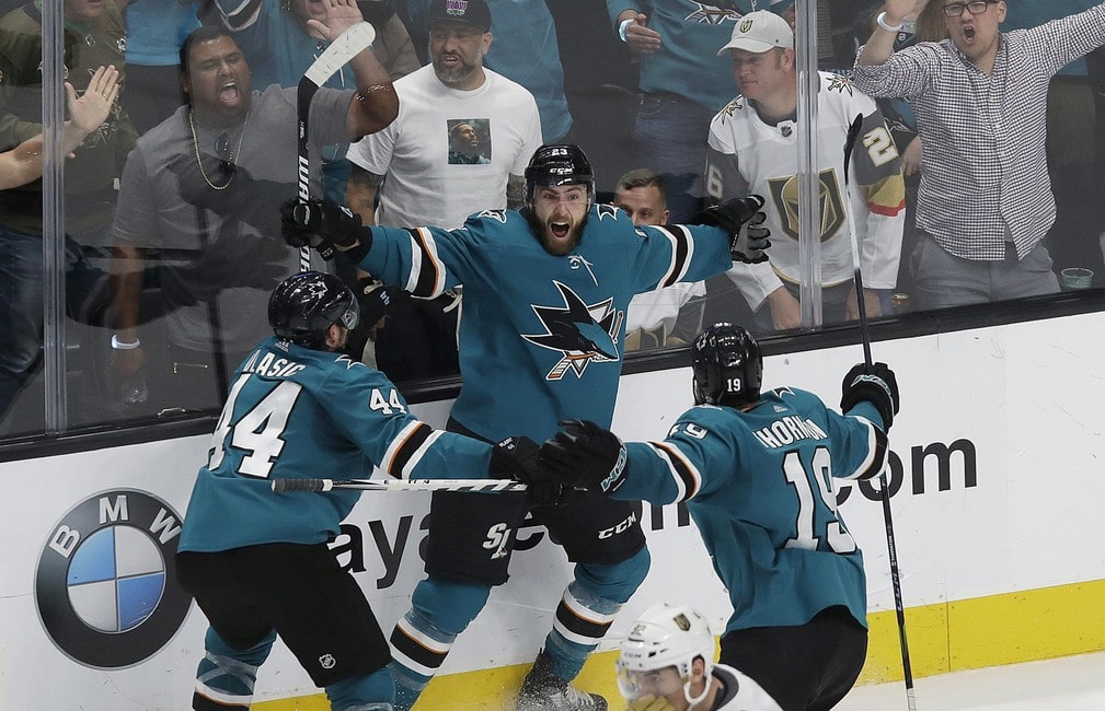 Lightning Acquire Barclay Goodrow from Sharks for First-Round Pick