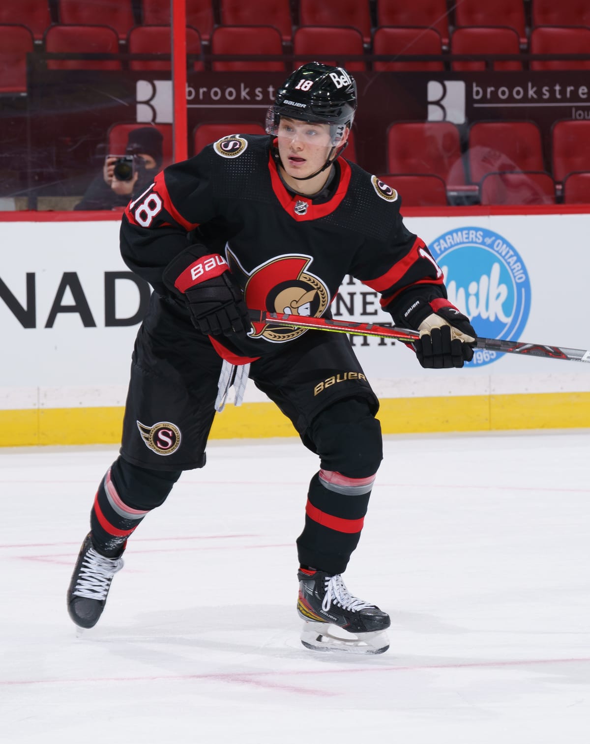 Ottawa Senators' Tim Stützle Showing His Scoring Skills