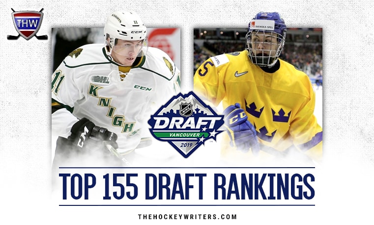 2019 NHL Draft: Forbes' Top 155 for March - The Hockey Writers - NHL ...