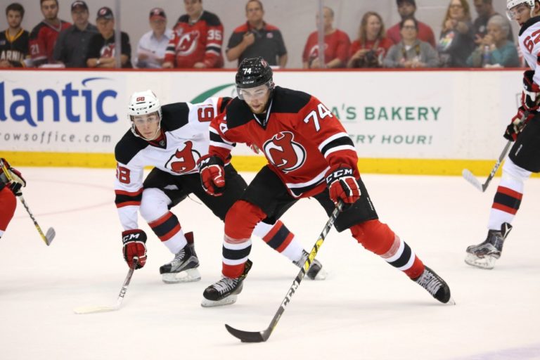 Colton White: The Devils Dark-Horse on D - The Hockey Writers - New ...