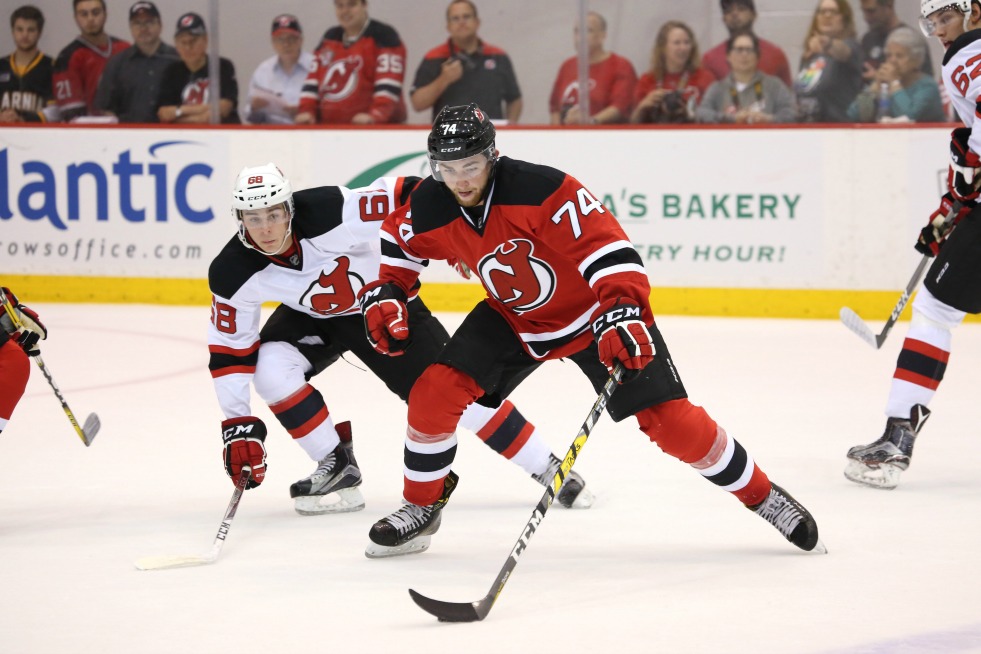 Colton White: The Devils Dark-Horse on D - The Hockey Writers - New ...