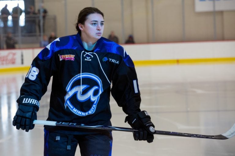 Minnesota Whitecaps' Amy Schlagel Is Dialed in for NWHL Playoffs