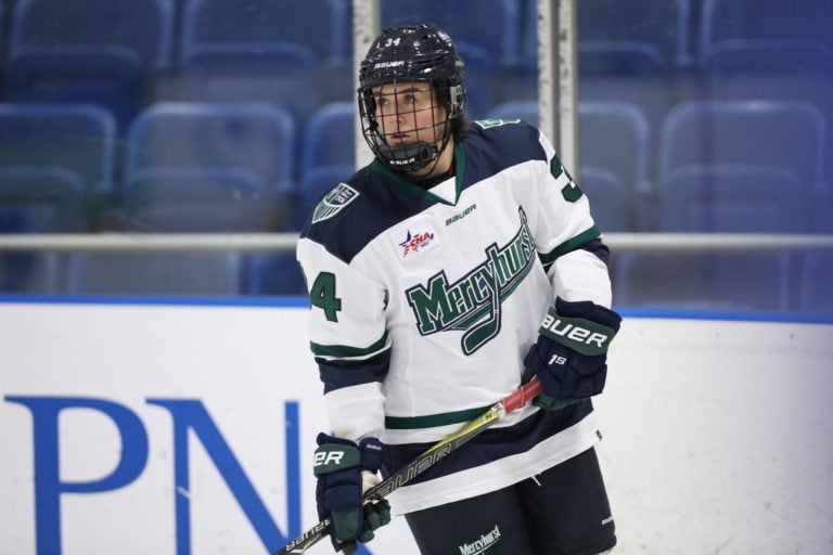 Liliane Perreault Is Mercyhurst's Defensive Specialist - The Hockey ...