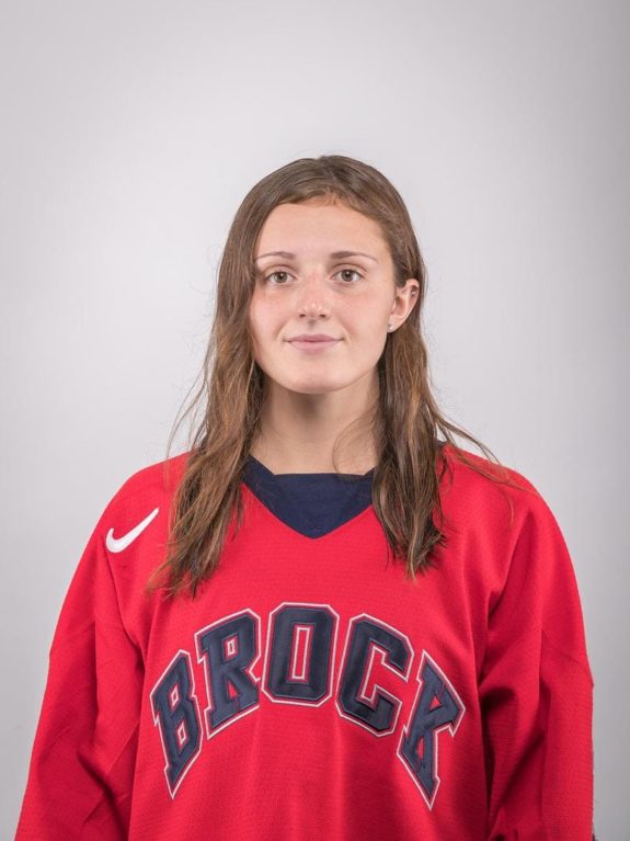 Brock Badgers' Annie Berg Is a Force to Be Reckoned With - The Hockey ...