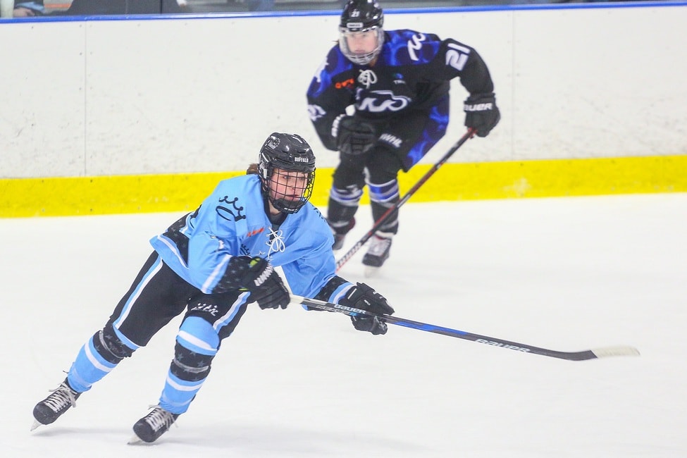Buffalo Beauts Emma Ruggiero Busy On the Ice and Behind the Bench