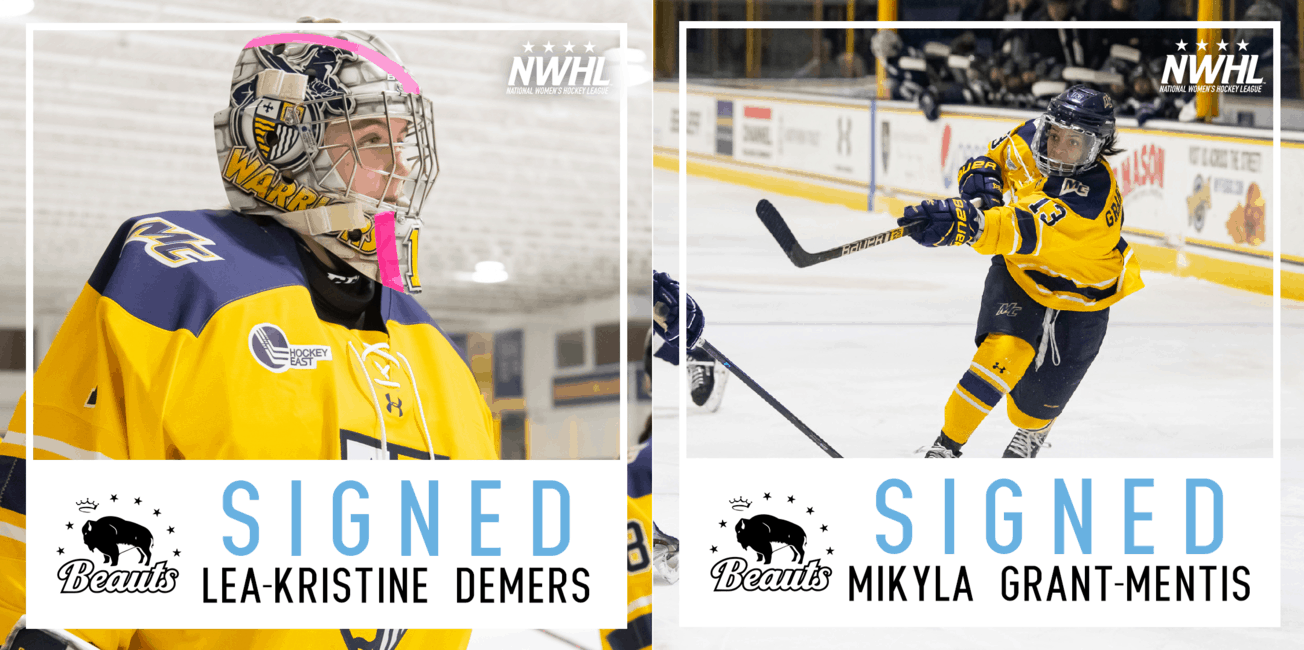 Buffalo Beauts Ink Two Merrimack Stars in Time for Playoffs