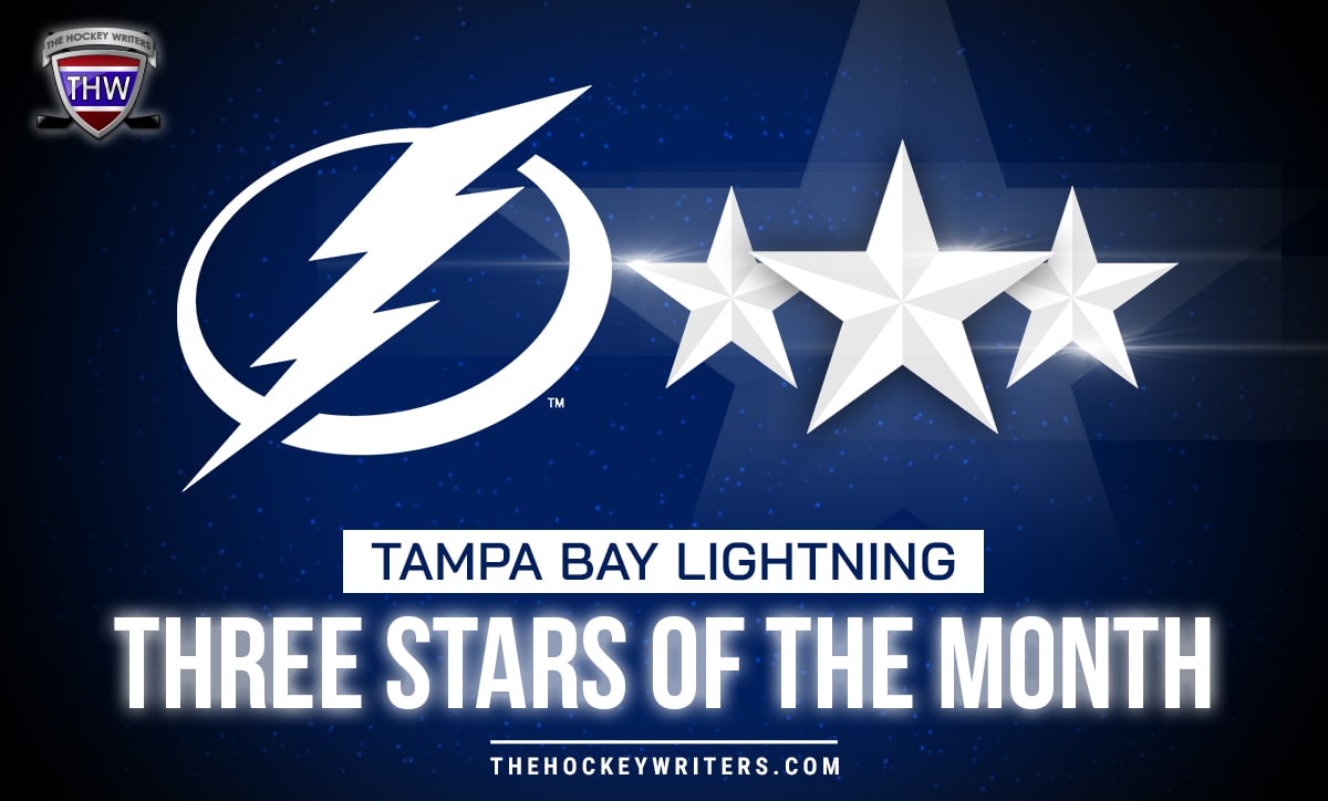 Tampa Bay Lightning 3 Stars of the Month - January 2021 - The Hockey ...