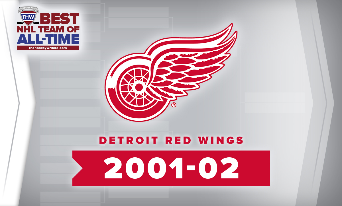 Best NHL Team of All-Time Brackets: 2001-02 Detroit Red Wings - The ...