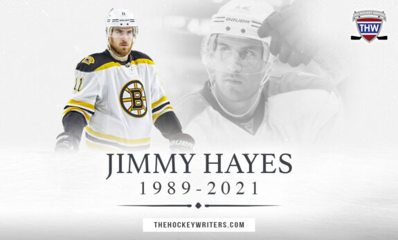 Former Panther & Bruin Jimmy Hayes Leaves a Lasting Legacy - The Hockey ...
