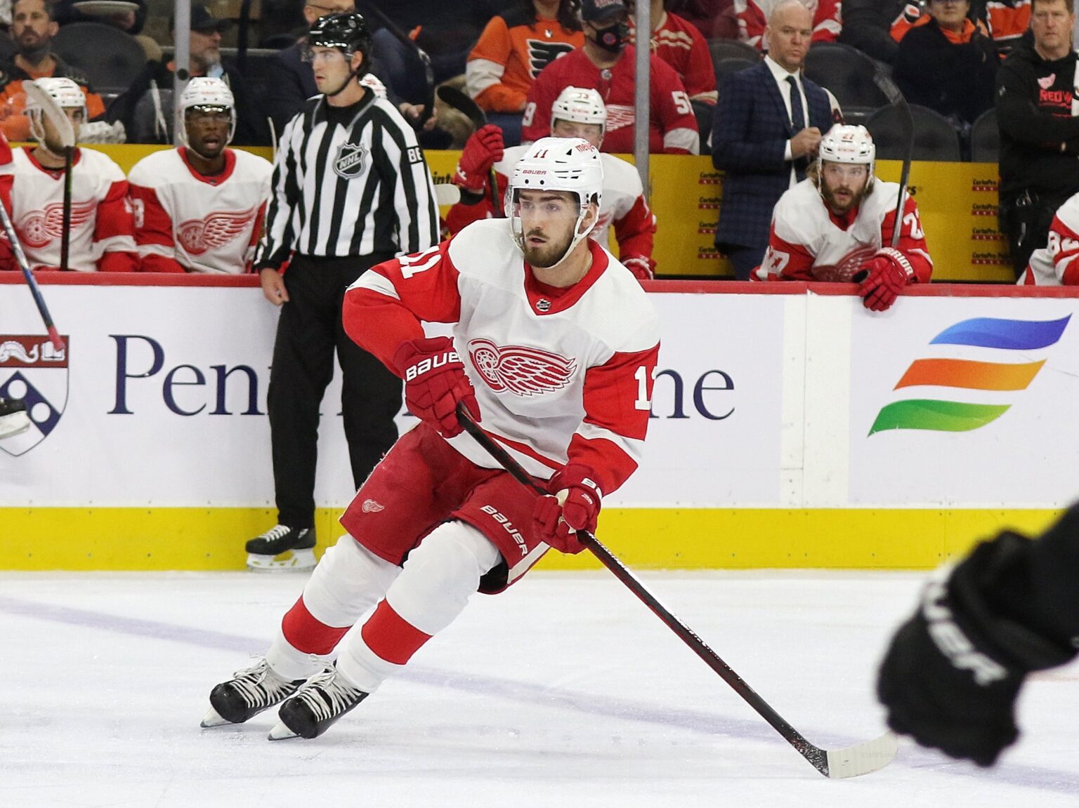 Blues Scouts at Red Wings Game Points to Potential Trade - The Hockey ...