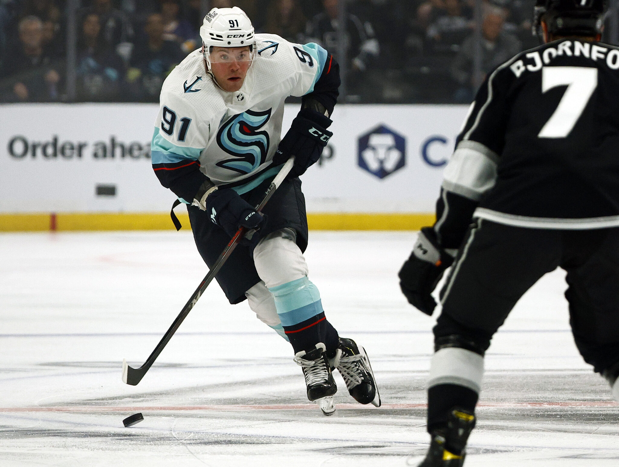 Kraken Getting Unexpected Strong Start from Daniel Sprong - The Hockey ...