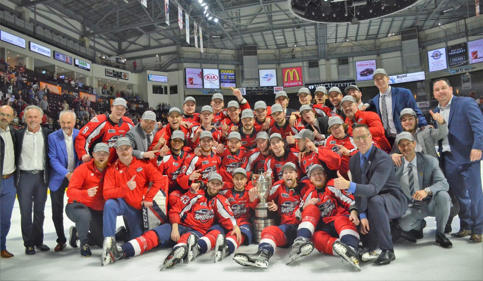 Spitfires Win Wayne Gretzky Trophy, Advance to OHL Championship