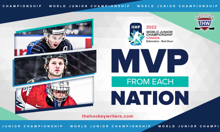 2022 World Junior Championship: Each Nation's MVP - The Hockey Writers ...