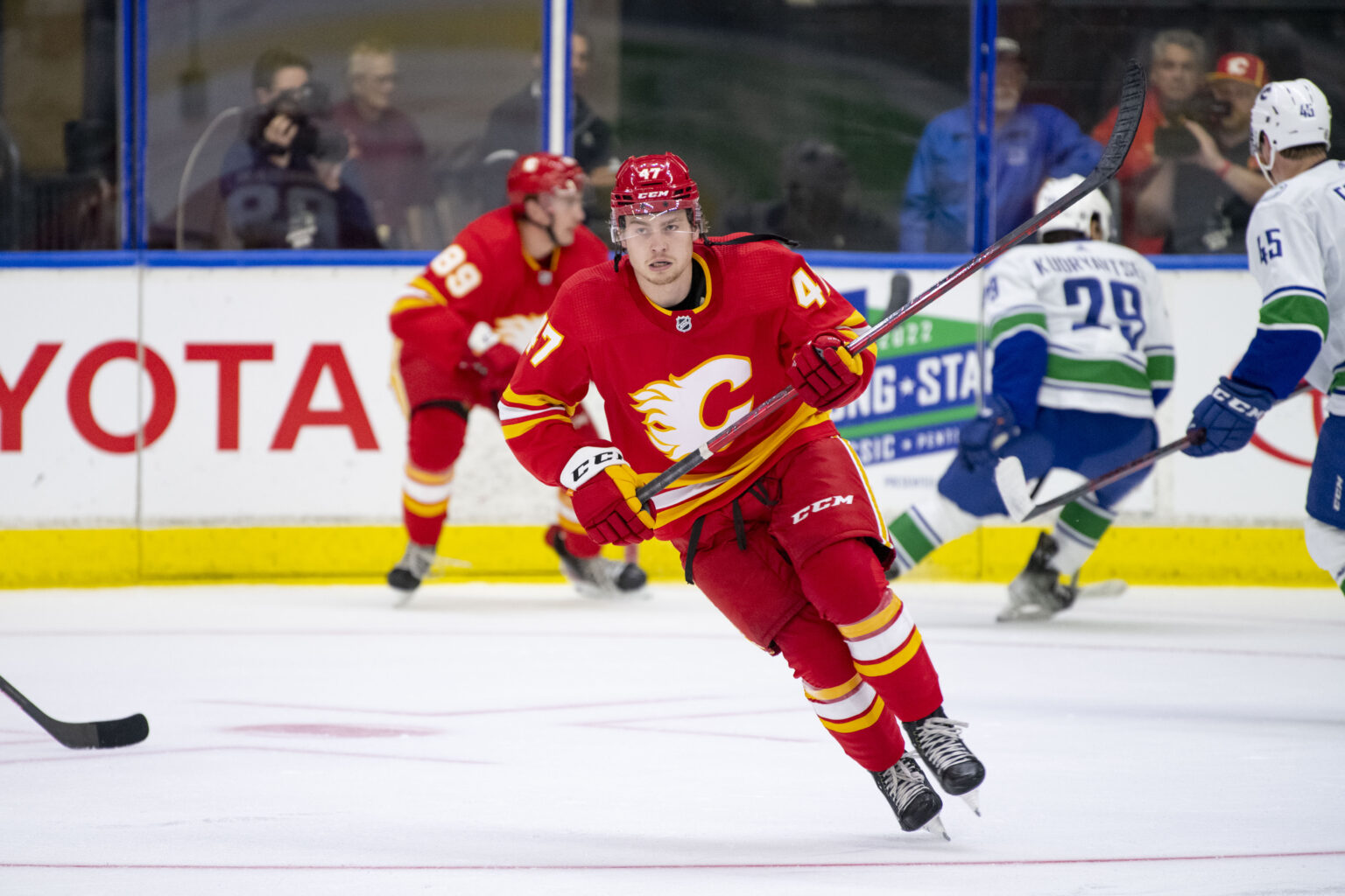 Flames' Zary Off to One of the Greatest Starts in Franchise History ...